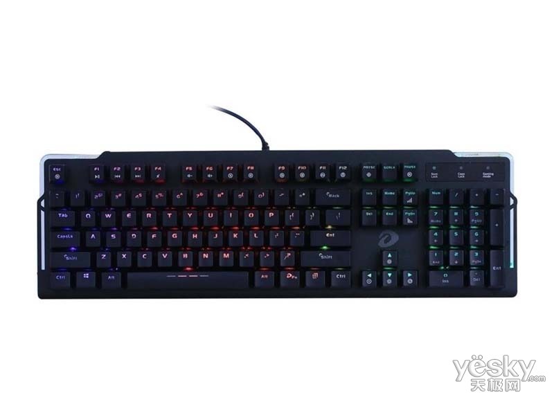 【图】达尔优水耀EK815机械键盘(104键)图片欣赏,5716501,天极网产品库